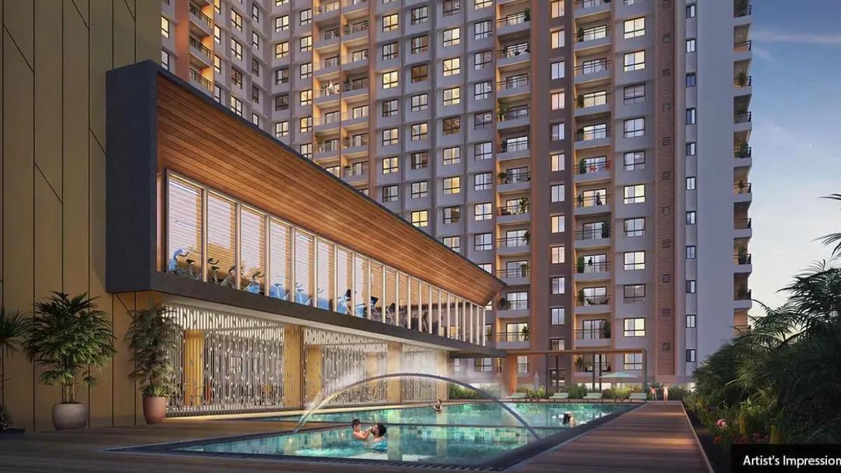 1050 Sqft 2 BHK Flat for sale in K Raheja Sterling | Mohammed Wadi ...